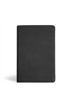 KJV Personal Size Giant Print Bible, Black Genuine Leathe ...