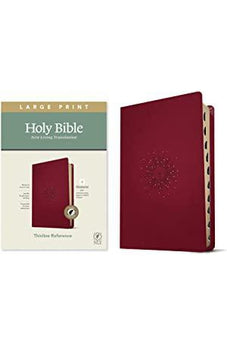 NLT Large Print Thinline Reference Holy Bible (Red Letter ...
